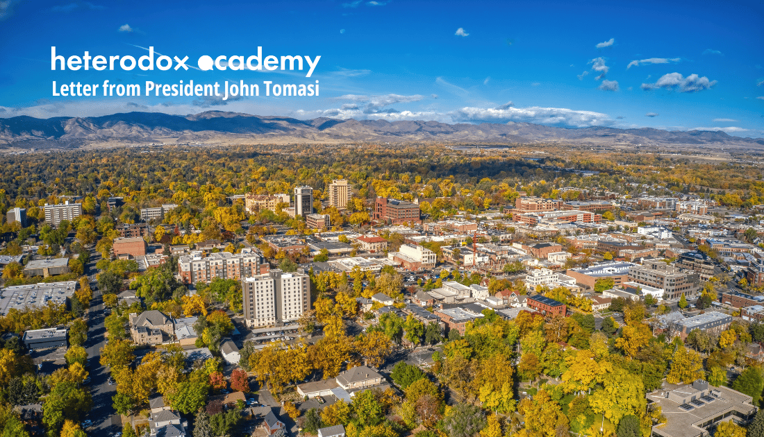 Heading Out West for HxA's First Regional Conference — Heterodox Academy