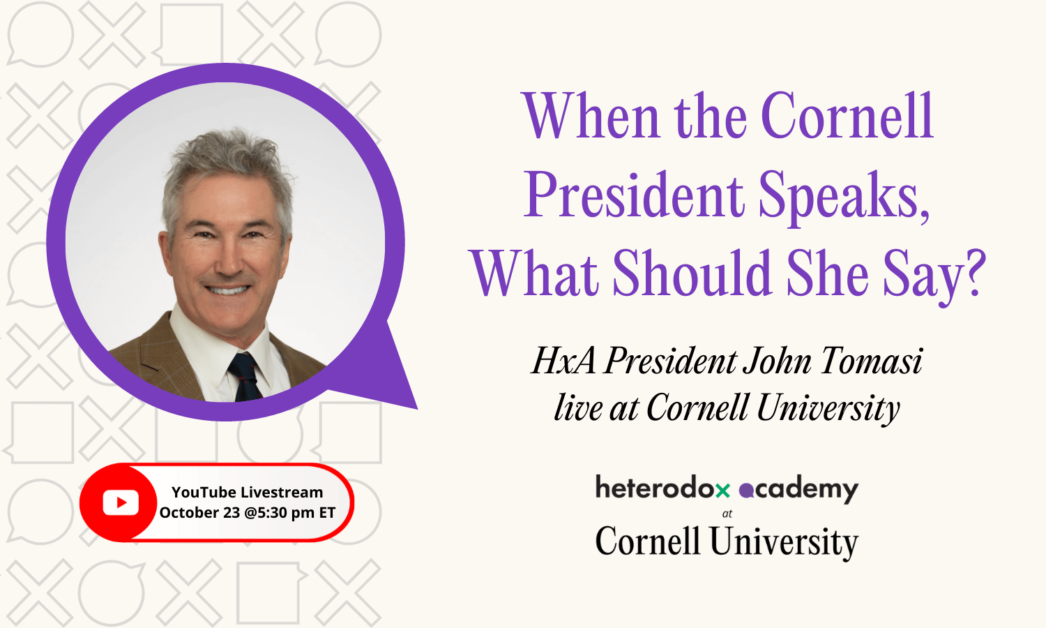 When the Cornell President Speaks, What Should She Say? — Heterodox Academy