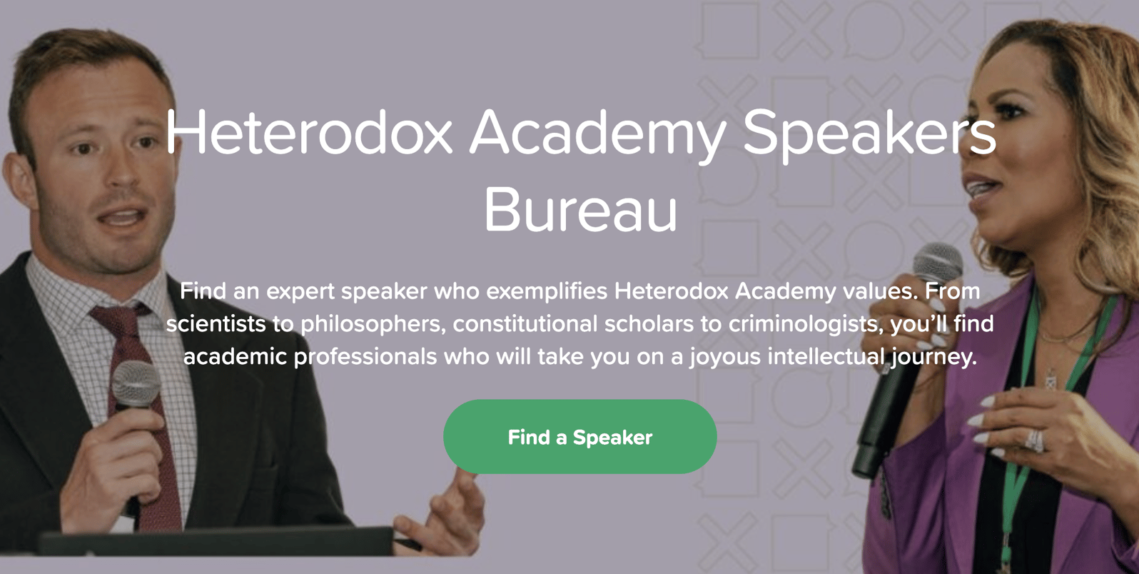 Heterodox Academy Launches HxA Speakers Bureau, Connecting Audiences ...