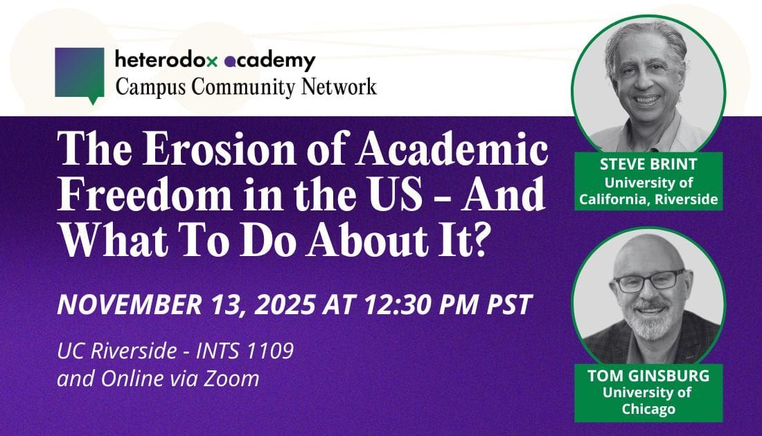 The Erosion of Academic Freedom in the US