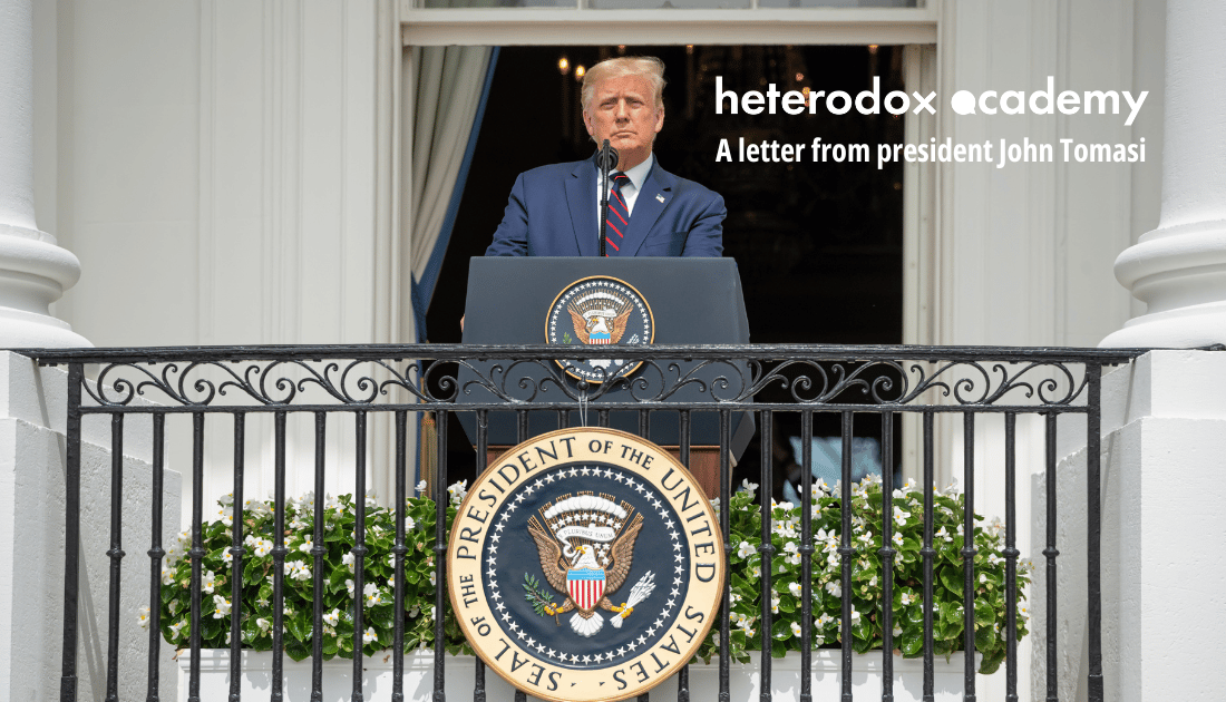 Agents of Change in the Era of Trump — Heterodox Academy