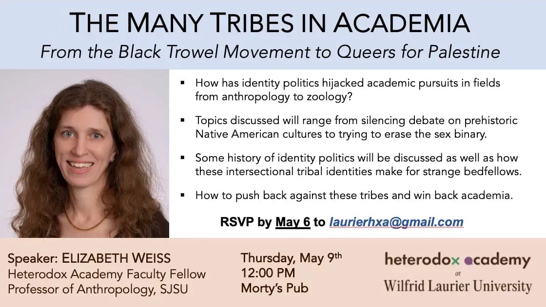 The Many Tribes in Academia with Elizabeth Weiss — Heterodox Academy