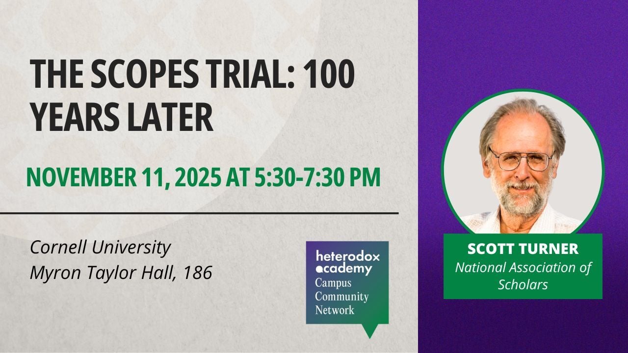 The Scopes Trial: 100 Years Later